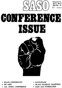 SASO Newsletter September 1972 | South African History Online