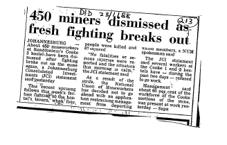 1946 African Mineworkers Strike | South African History Online