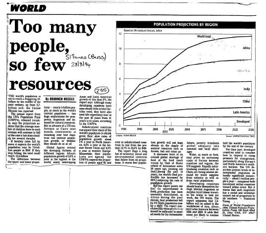 Population General 1994 - 1998 | South African History Online