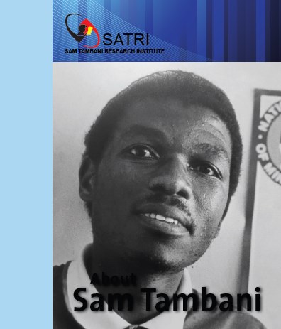 Sam Tambani - A Political Activist, Trade Unionist and Community Leader ...