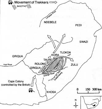 The struggle over land - Basotho lose out | South African History Online