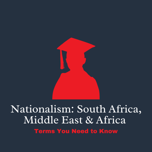 History Classroom Grade 11 Topic 4: Nationalism - South Africa, the ...