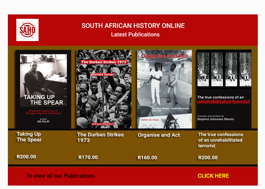 Home Page | South African History Online