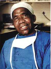 Hamilton Naki, a laboratory assistant to cardiac surgeon Christian ...