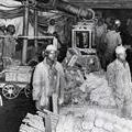 African mineworkers strike on the Witwatersrand in demand for a wage of ...