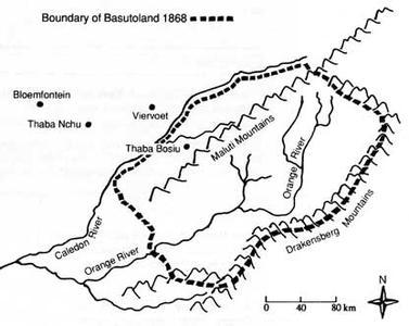 basutoland-map.jpg | South African History Online