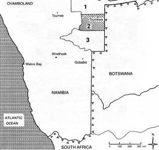 bushmanland-map.jpg | South African History Online