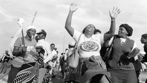 FAWU delegation of women from the Food and Allied Workers Union ...
