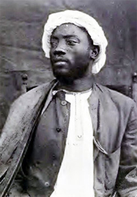 King Mwanga of Uganda signs a contract with the British East Africa ...