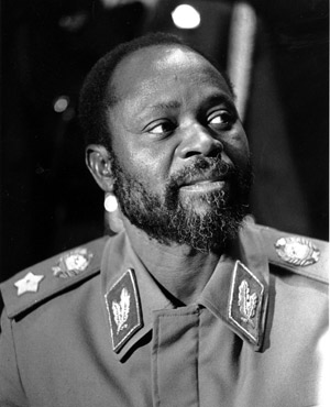 Samora Machel pledges solidarity with the people of South Africa ...