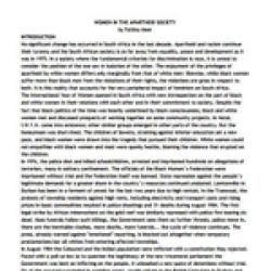 Women in the Apartheid Society by Fatima Meer | South African History ...