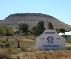 The Town Victoria West is founded under the name Victoria, named after ...