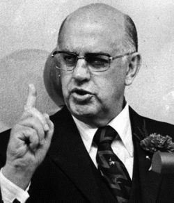 P.W. Botha launches CONSAS at the Carlton Conference to eliminate ...