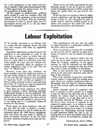Labour exploitation | South African History Online