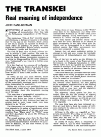The Transkei: real meaning of independence | South African History Online