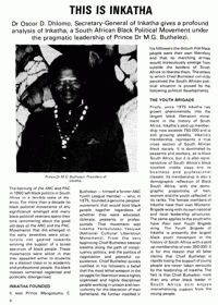 This is Inkatha | South African History Online
