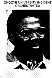 Ongoye University incident orchestrated | South African History Online