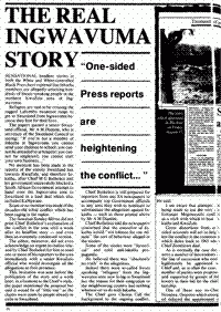 The real Ingwavuma story | South African History Online