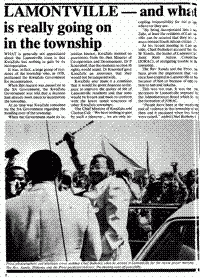 Lamontville and what is really going on in the township | South African ...