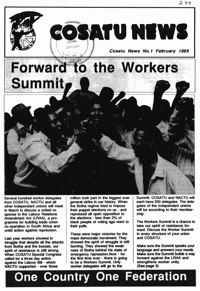 Cosatu News | South African History Online