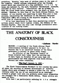 The anatomy of Black consciousness | South African History Online
