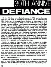 30th anniversary of the Defiance Campaign | South African History Online