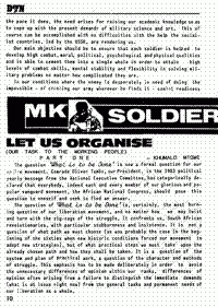 MK soldiers viewpoint | South African History Online