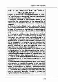 United Nations Security Council Resolution 435 | South African History ...
