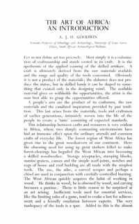 The Art of Africa: an introduction | South African History Online