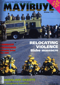 Mayibuye Volume 3 Number 9 October 1992 | South African History Online