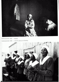 Photographs: showing families relocated into resettlement camps after ...