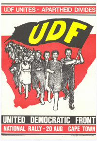 UDF: United Democratic Front | South African History Online