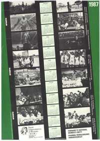 1987 Calendar | South African History Online