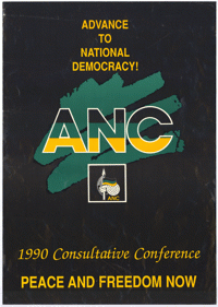 ANC 1990 Consultative Conference | South African History Online