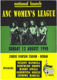 ANC Womens League national launch | South African History Online