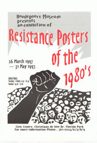 Resistance posters of the 1980s | South African History Online