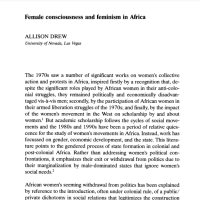 Allison Drew Collection Collection | South African History Online