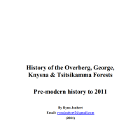 The Distribution of the George, Knysna & Tsitsikamma Forests ...