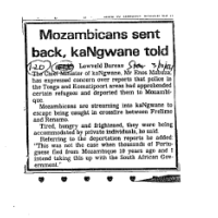 KaNgwane Collection | South African History Online