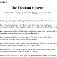 The Freedom Charter Collection | South African History Online