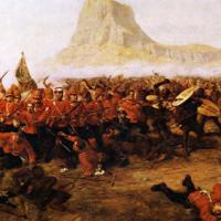 Zulu army defeat British Army at the Isandlwana Mountain | South ...