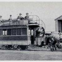 First Tramway Company in Cape Town commences operations, with a horse ...