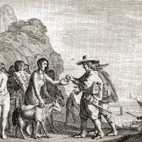 Native Khoikhoi tribespeople are alleged to have looted more than forty ...