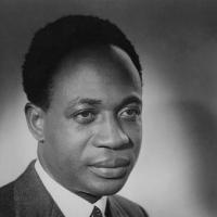 Ghanaian President Kwame Nkrumah calls on world leaders to impose ...